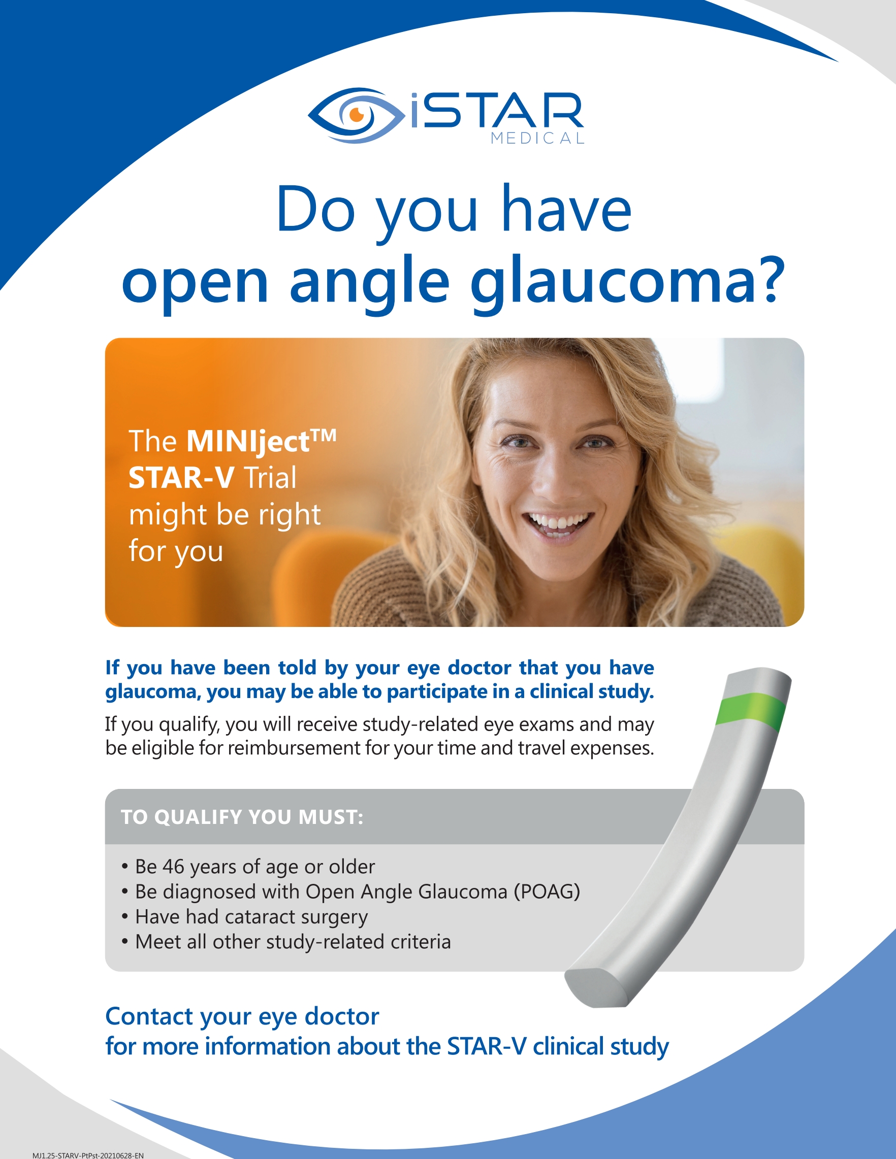 MINIject Trial – Oklahoma Eye Surgeons